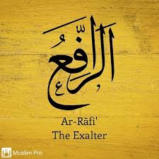 Beautiful Name of Allah 23 ar-Rāfi’ – Revers-Sun.Fi – Kansainvälinen ...